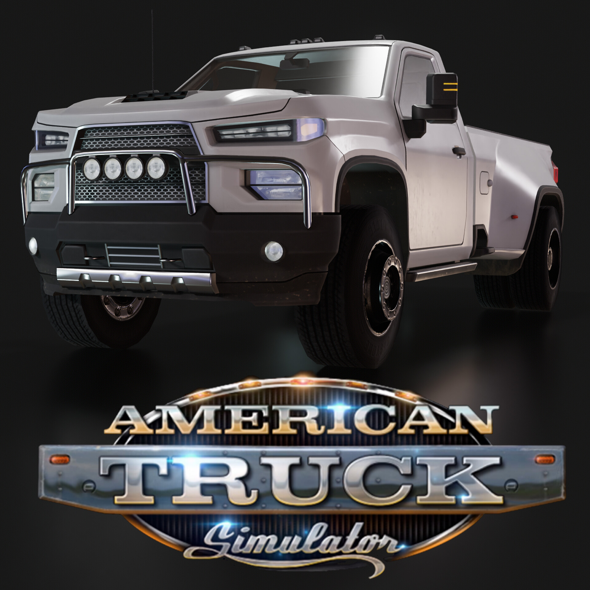 ArtStation - American Truck Simulator - Heavy Duty Pickup Truck