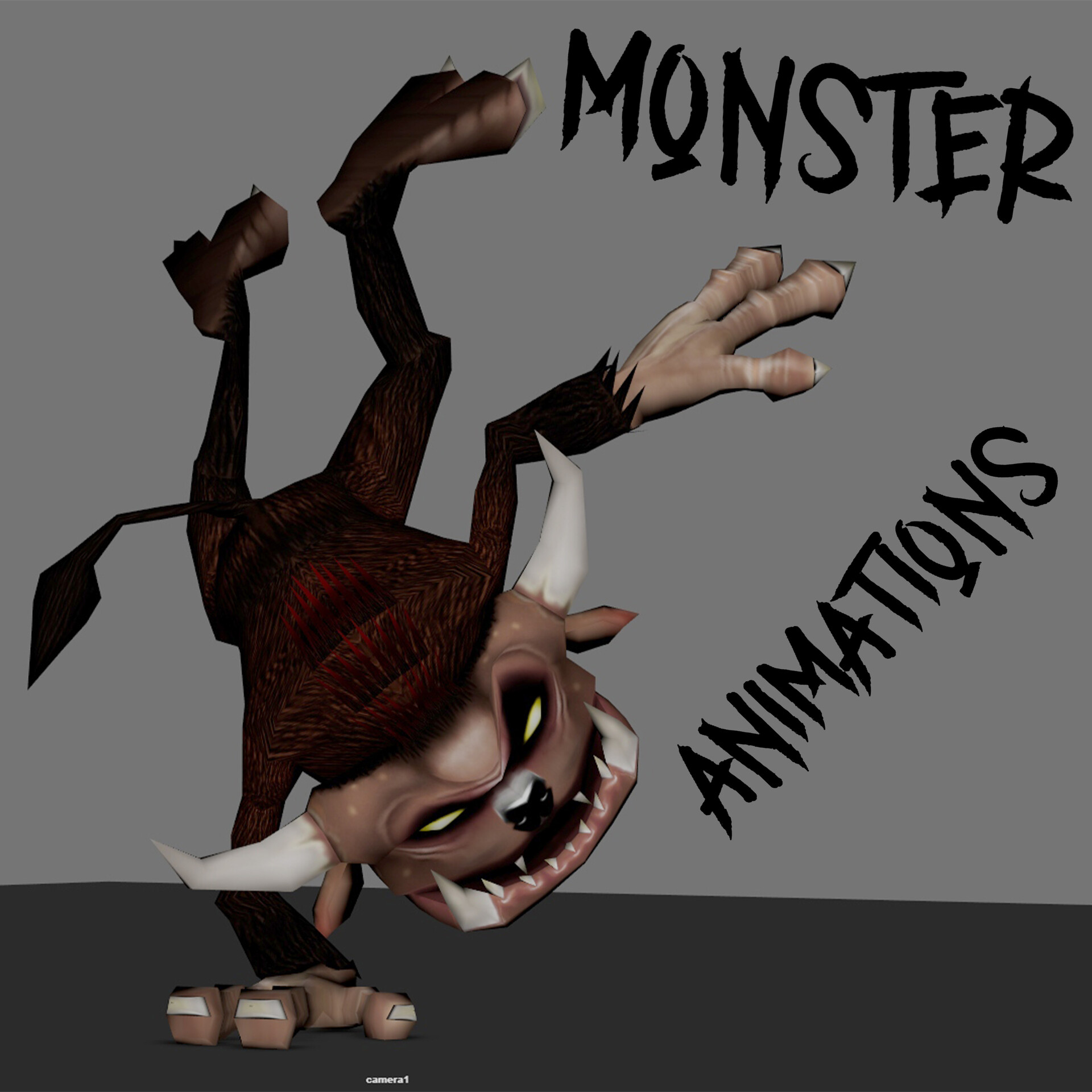 ArtStation - Monster (Glark) Animations