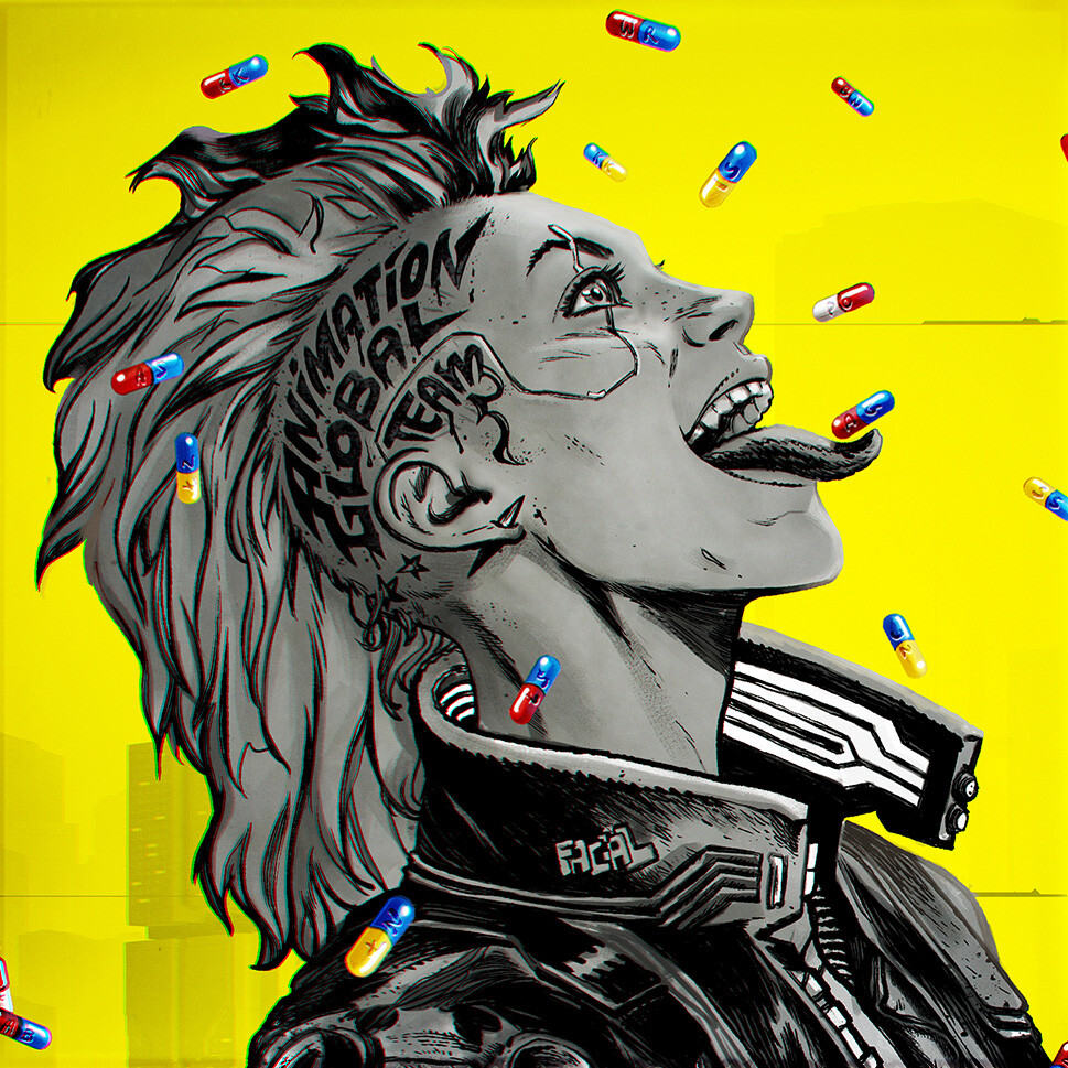 ArtStation - Cyberpunk 2077 - V for a Friends