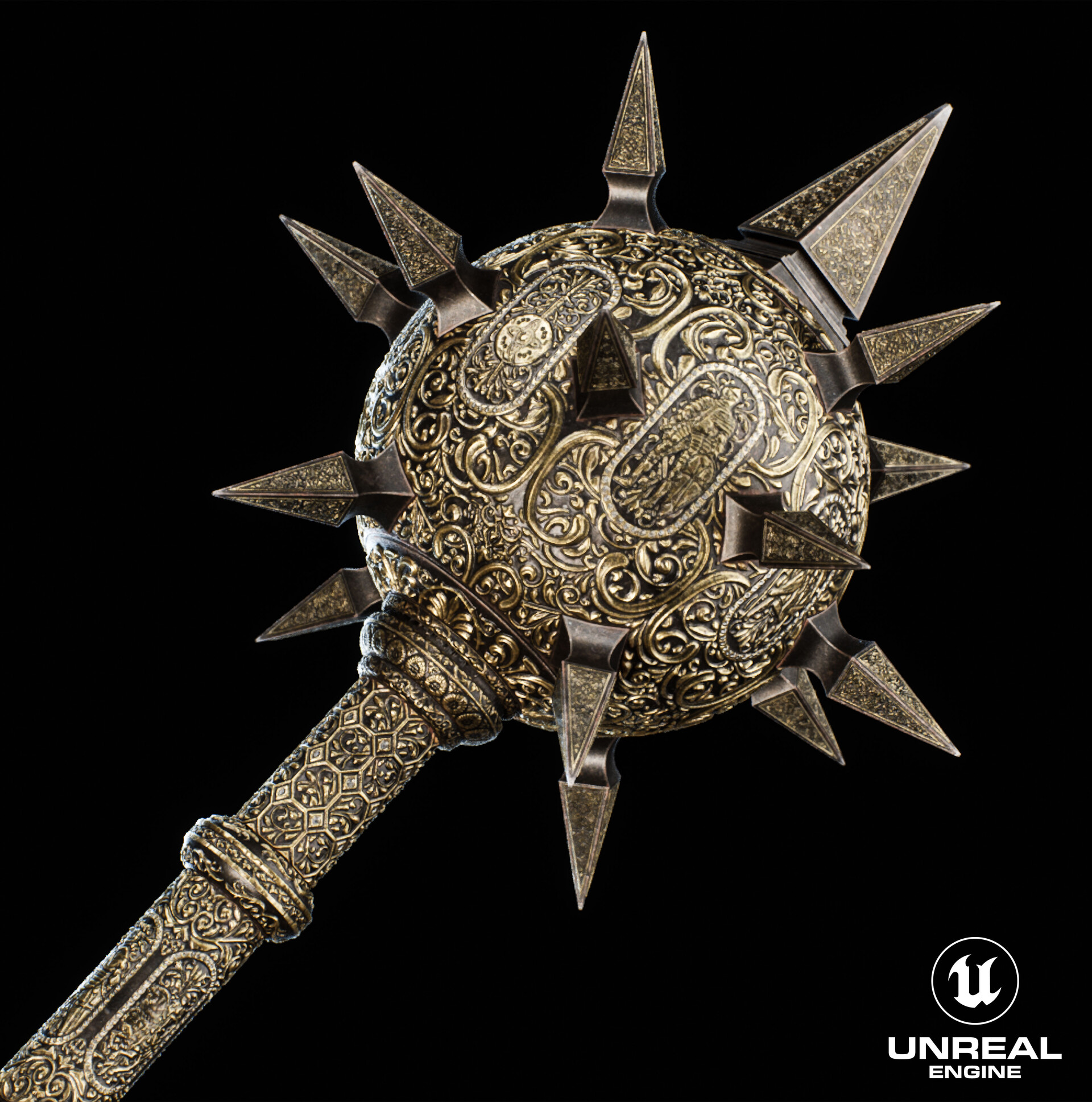 ArtStation - Medieval Morning Star