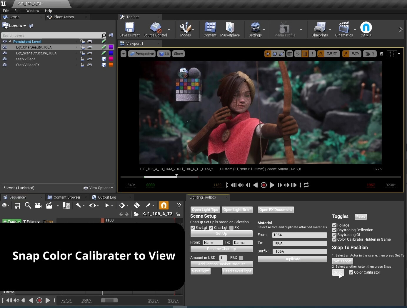 ArtStation - Lighting Toolbox in UE4