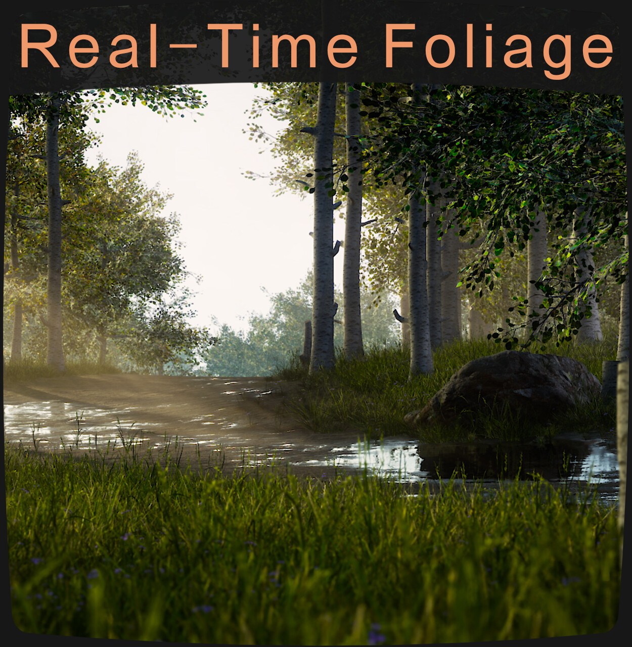 ArtStation - Real-Time Foliage (birch trees)