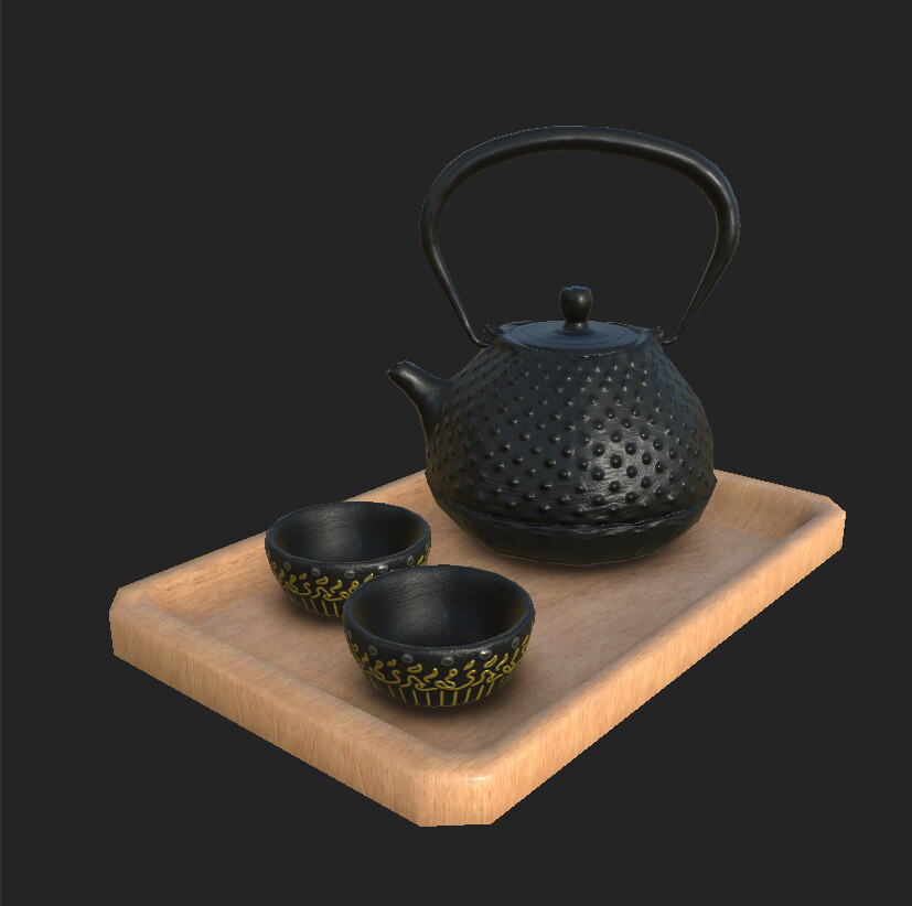 ArtStation - Teapot_props_reallike