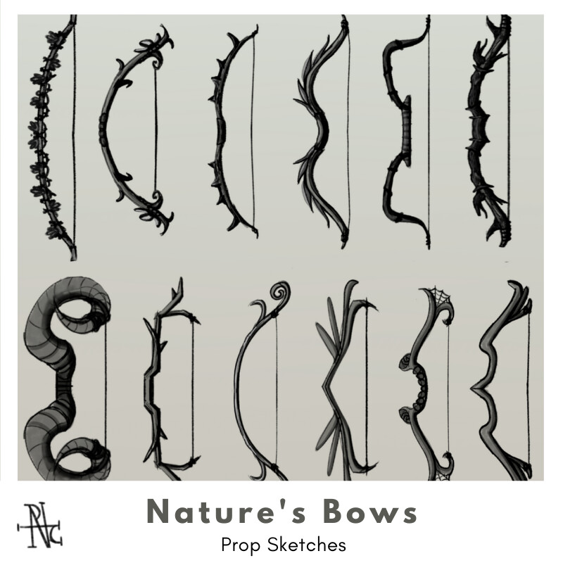ArtStation - Bow Sketches