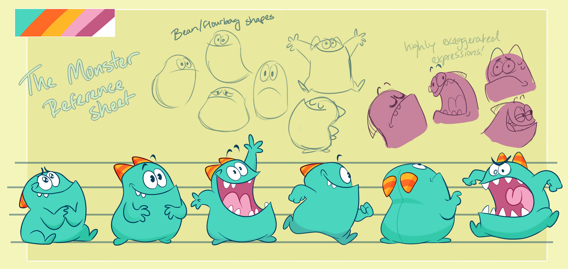 ArtStation - The Monster's Tea Party (ANIMATIC) (CONCEPT)