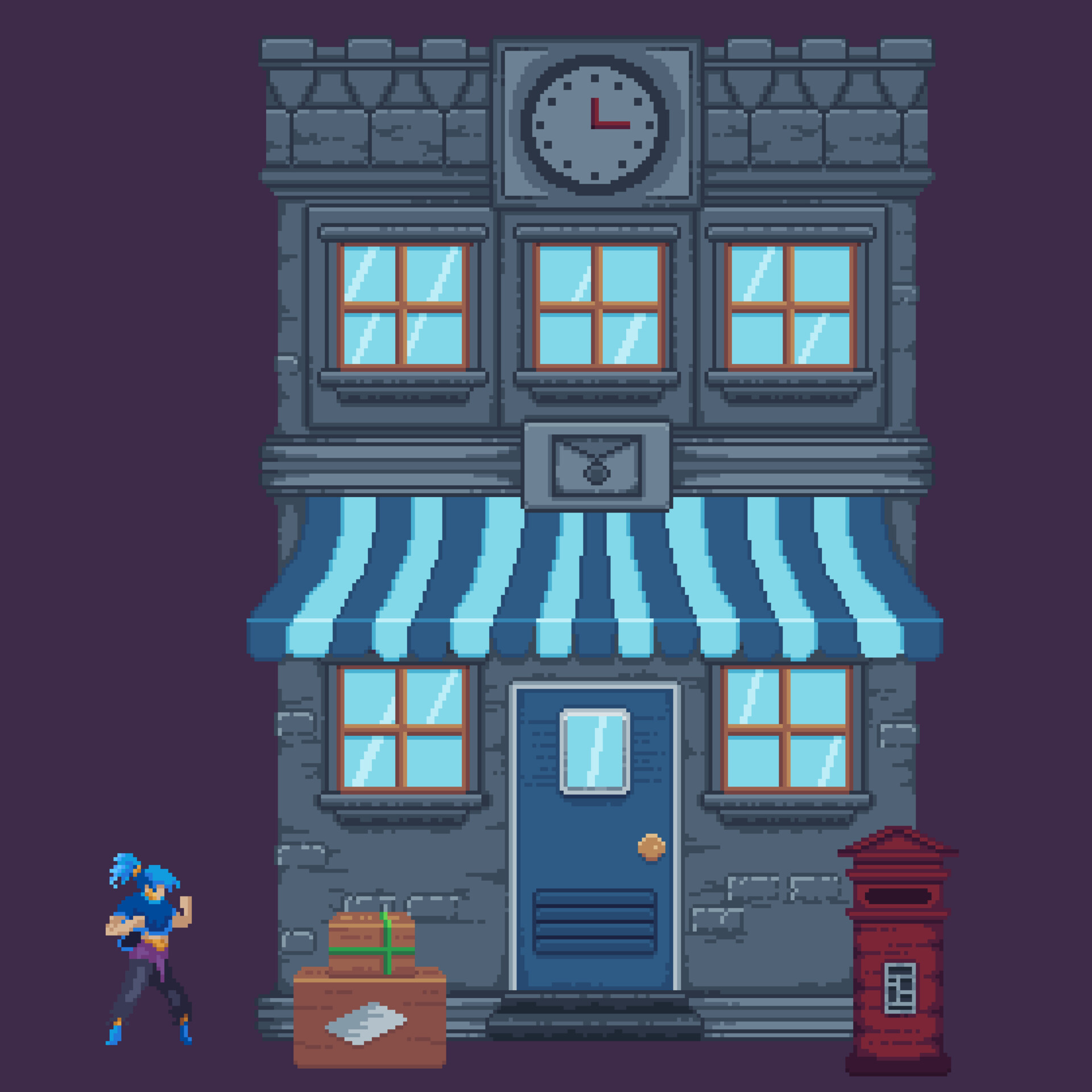 ArtStation - Post Office