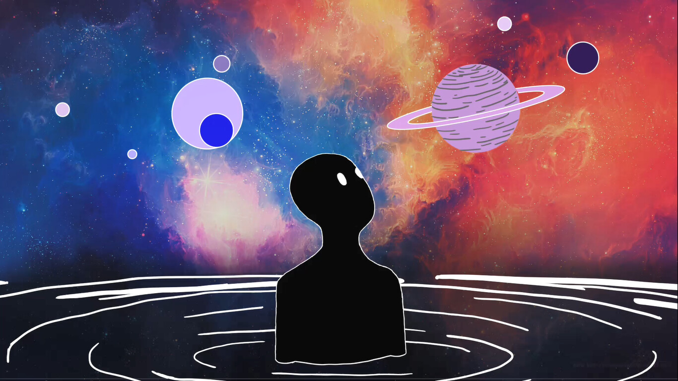 ArtStation - in space (animation practice)