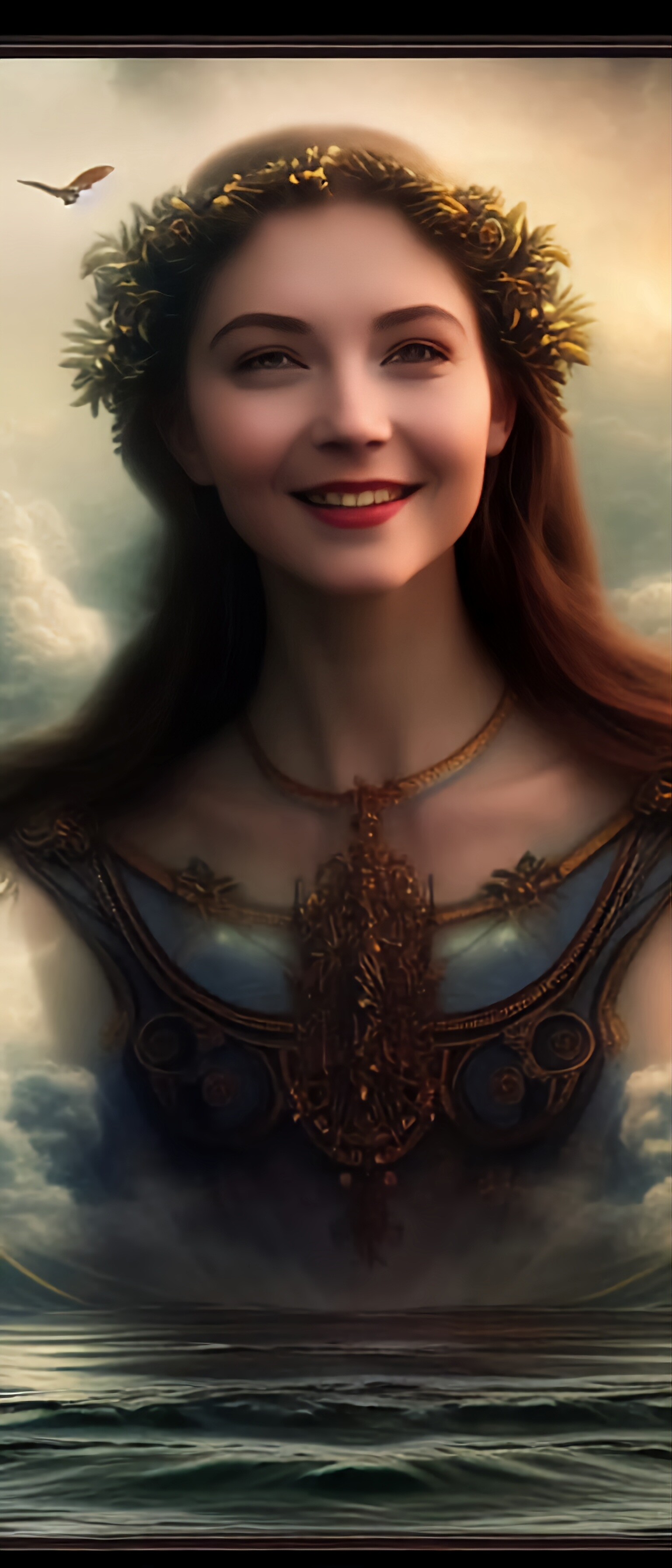 ArtStation - Goddess feminine emerging