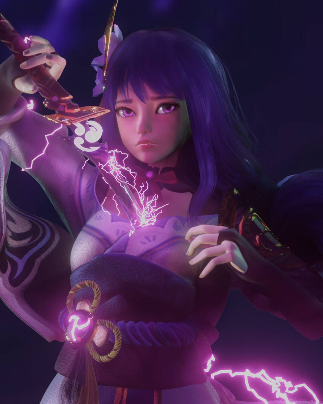 ArtStation - Raiden Shogun