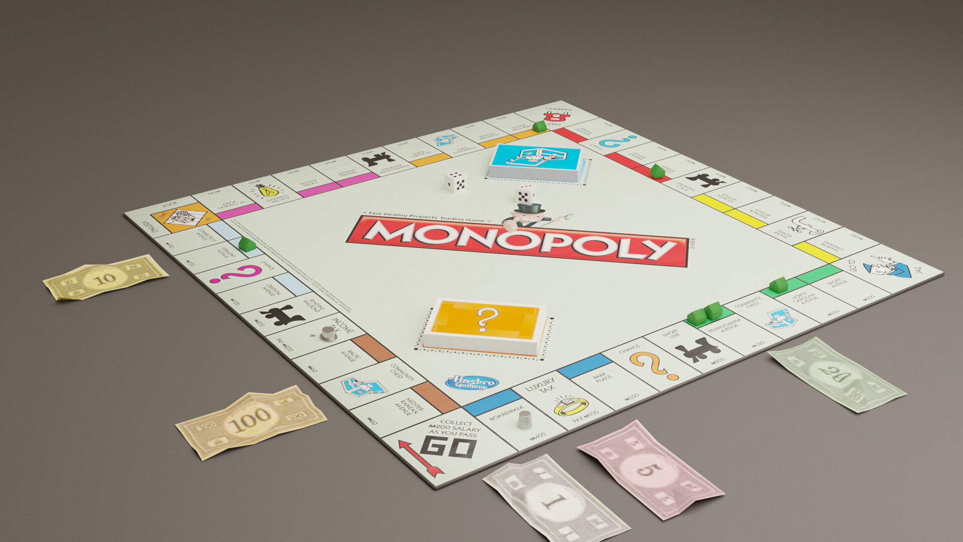 ArtStation - Monopoly Board
