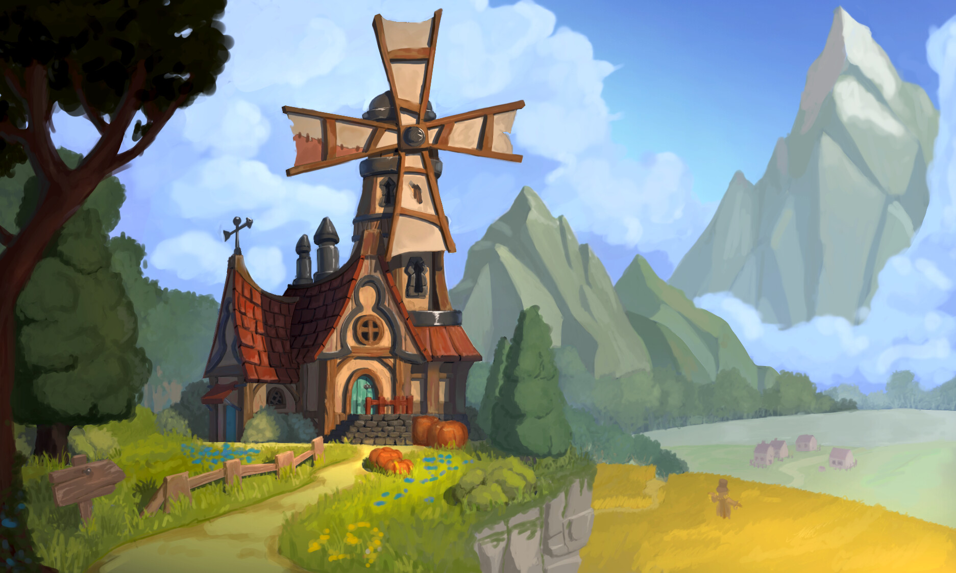 ArtStation - Miller's house