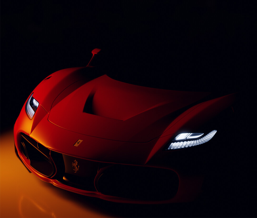 ArtStation - Ferrari Concept