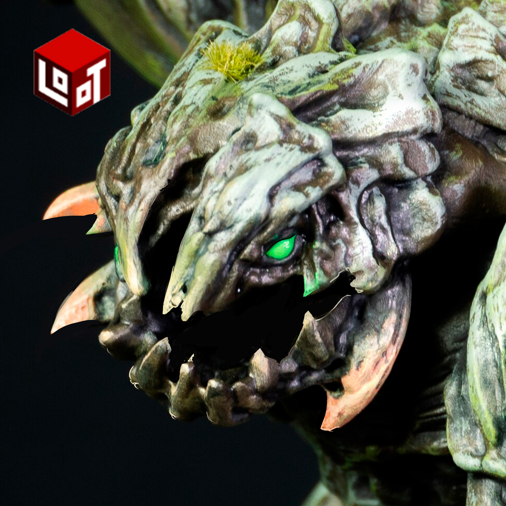 ArtStation - Vine Ogre and Assassin vine