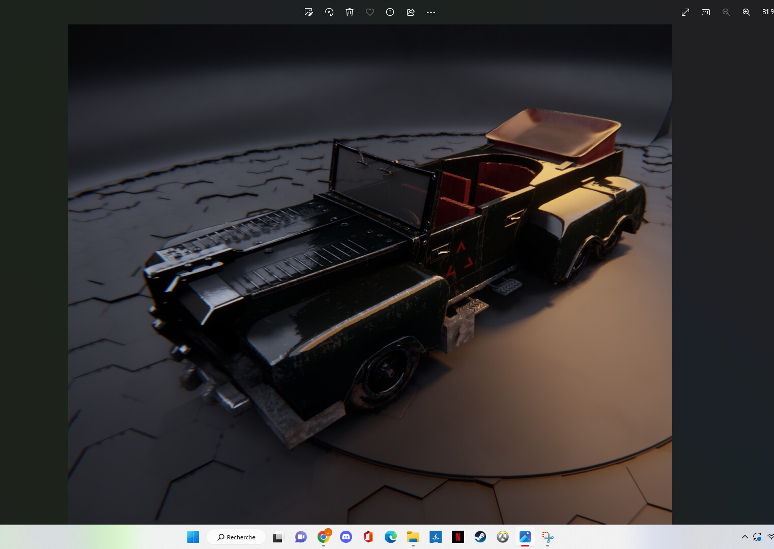 ArtStation - Car Modelisation (Wolfenstein)