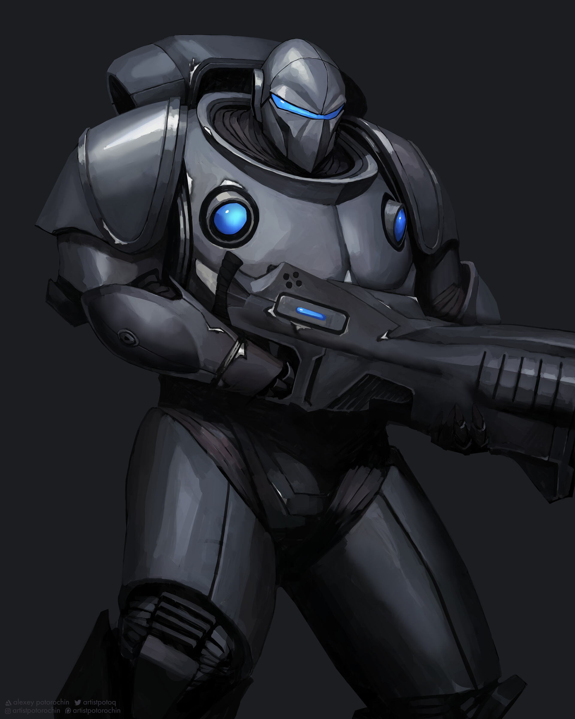 ArtStation - Galactic Marine