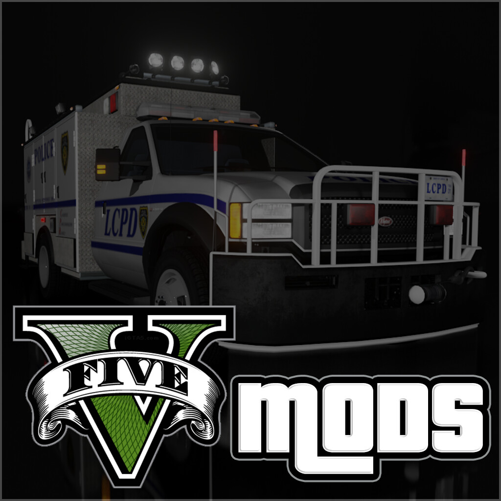 ArtStation - GTA V Mod - LCPD TRU Unit (2021)