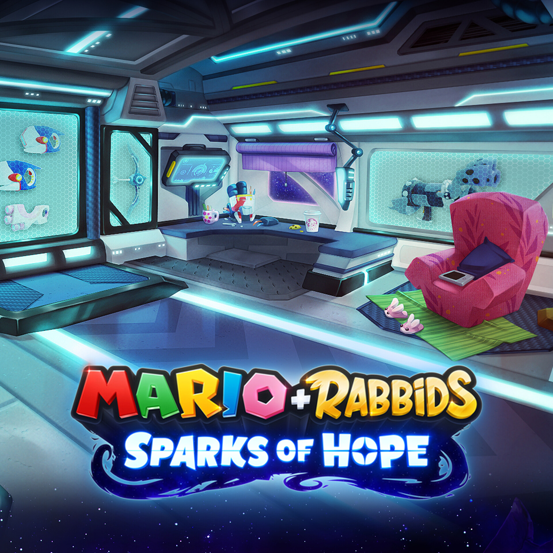 ArtStation - Mario+Rabbids Sparks of Hope - SPACESHIP ARMORY