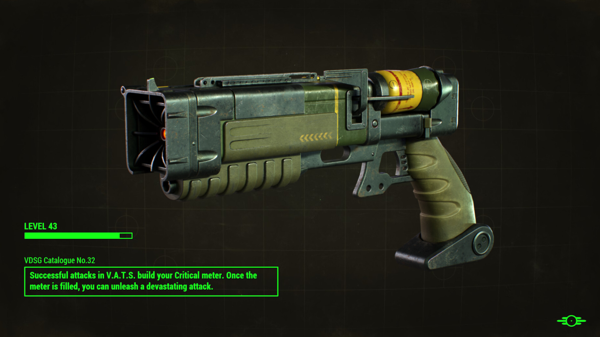 ArtStation - AER-9 LASER PISTOL // FALLOUT 4 // FAN ART