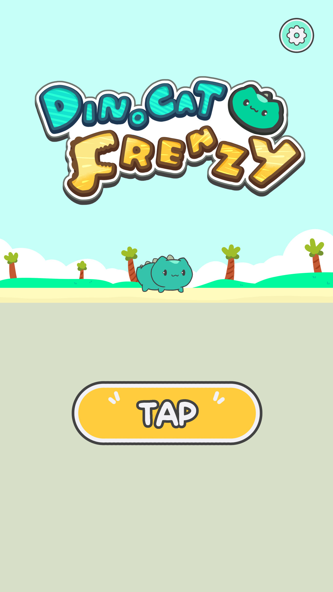 ArtStation - Dinocat Frenzy - Casual Cartoon Game Design