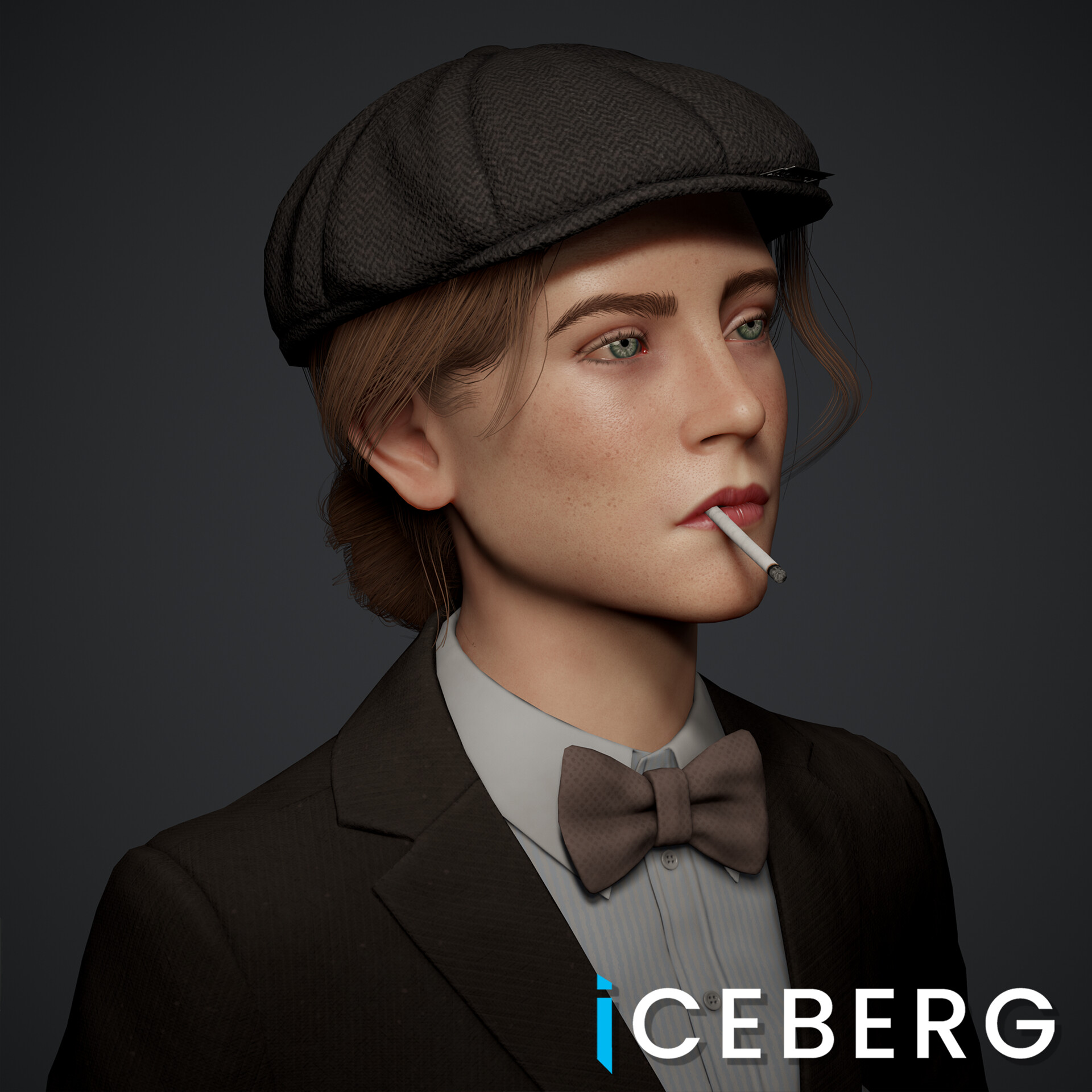 ArtStation - Female Head Bust