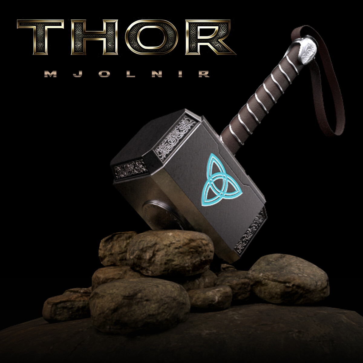 ArtStation - Thor Hammer _ Mjolnir