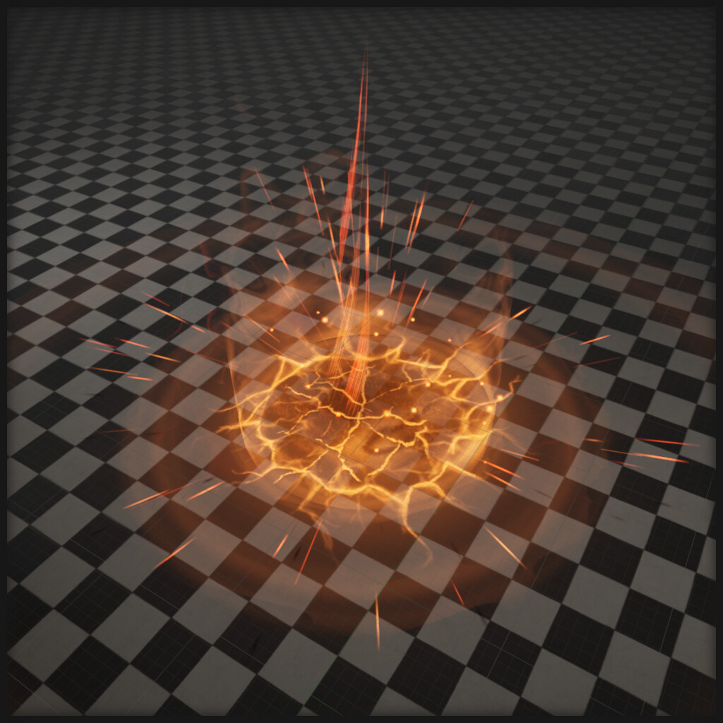 ArtStation - VFX_Fire Column