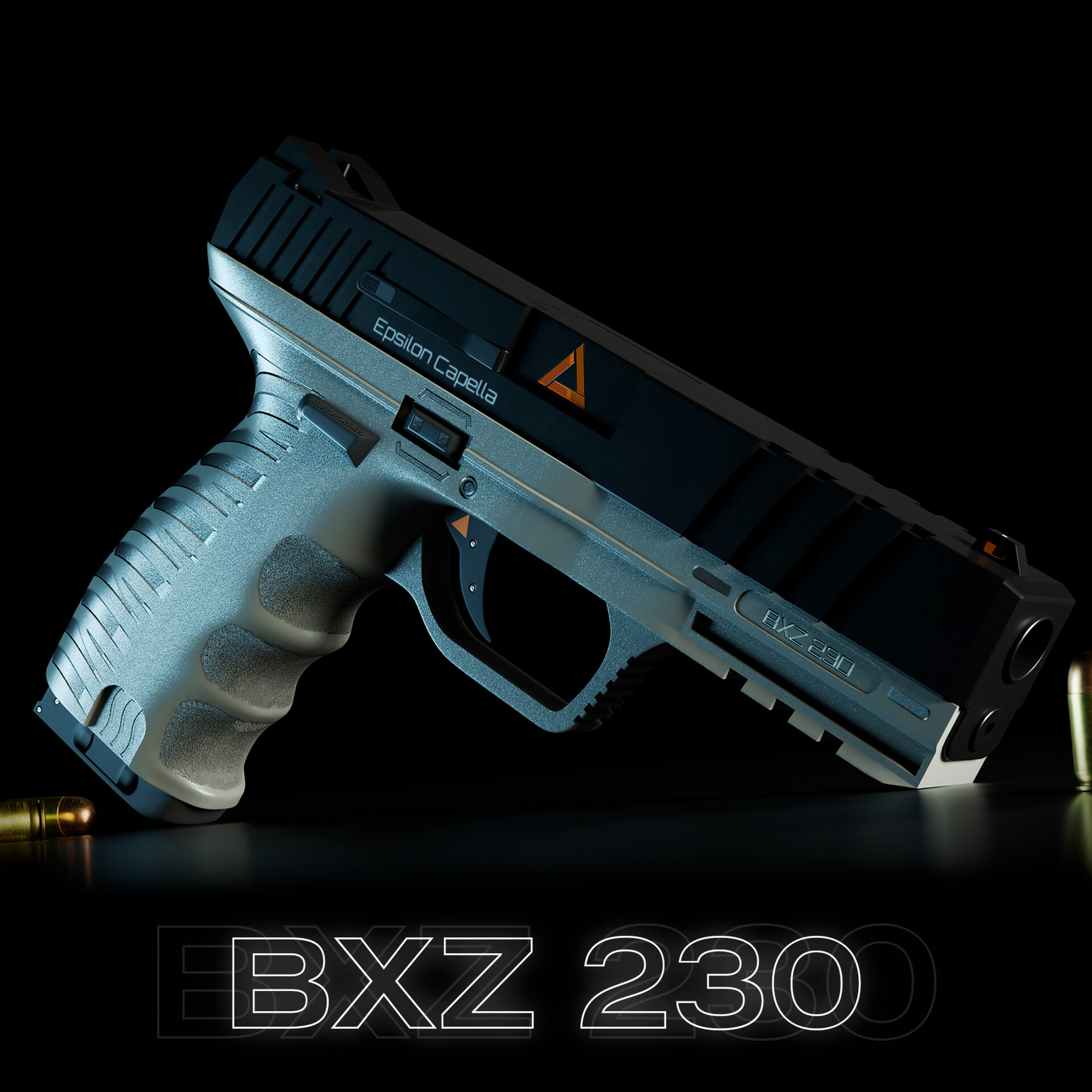 ArtStation - Modern Pistol BXZ-230