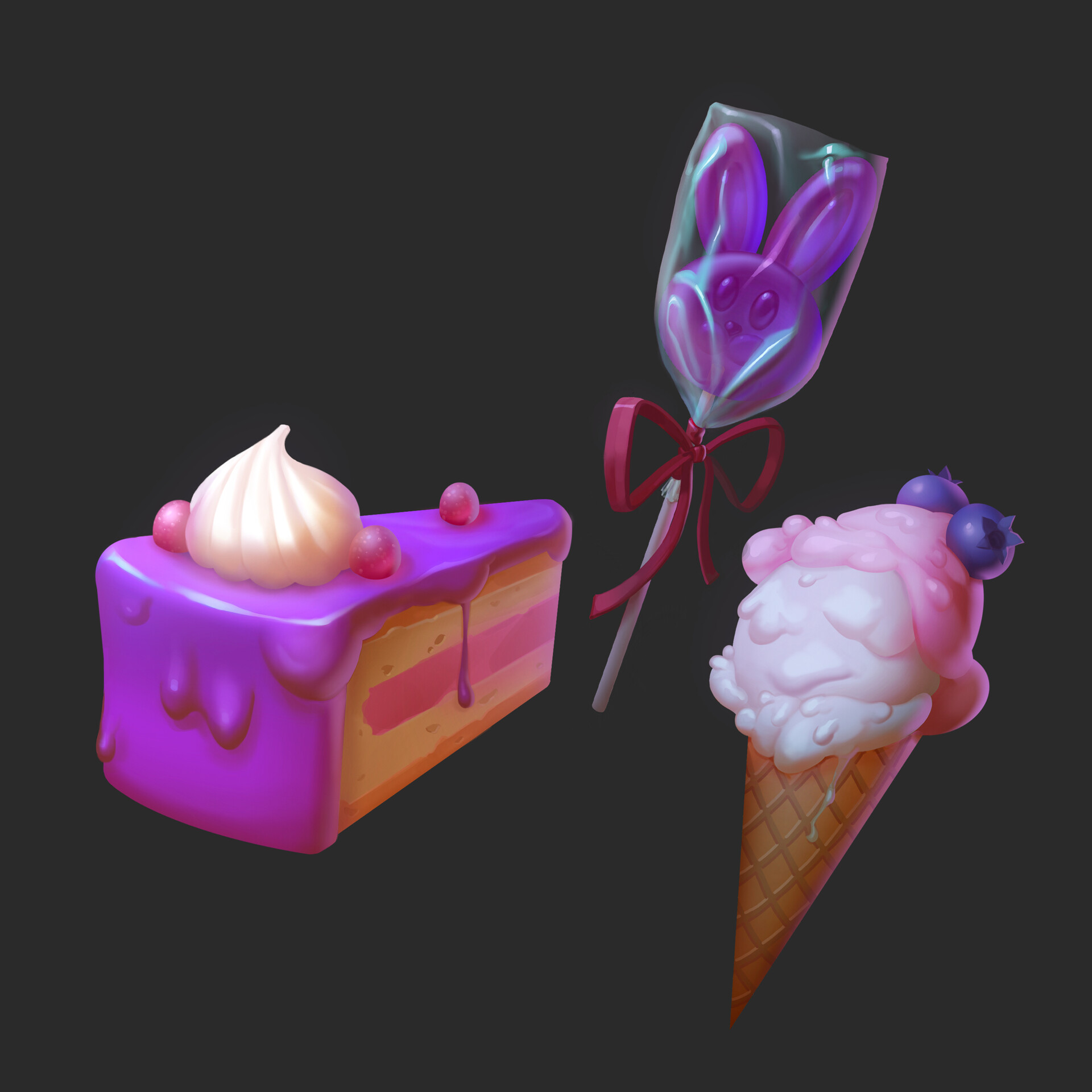 ArtStation - sweet props