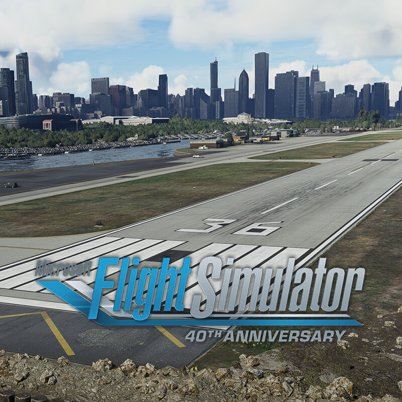ArtStation - Meigs Field for Microsoft Flight Simulator