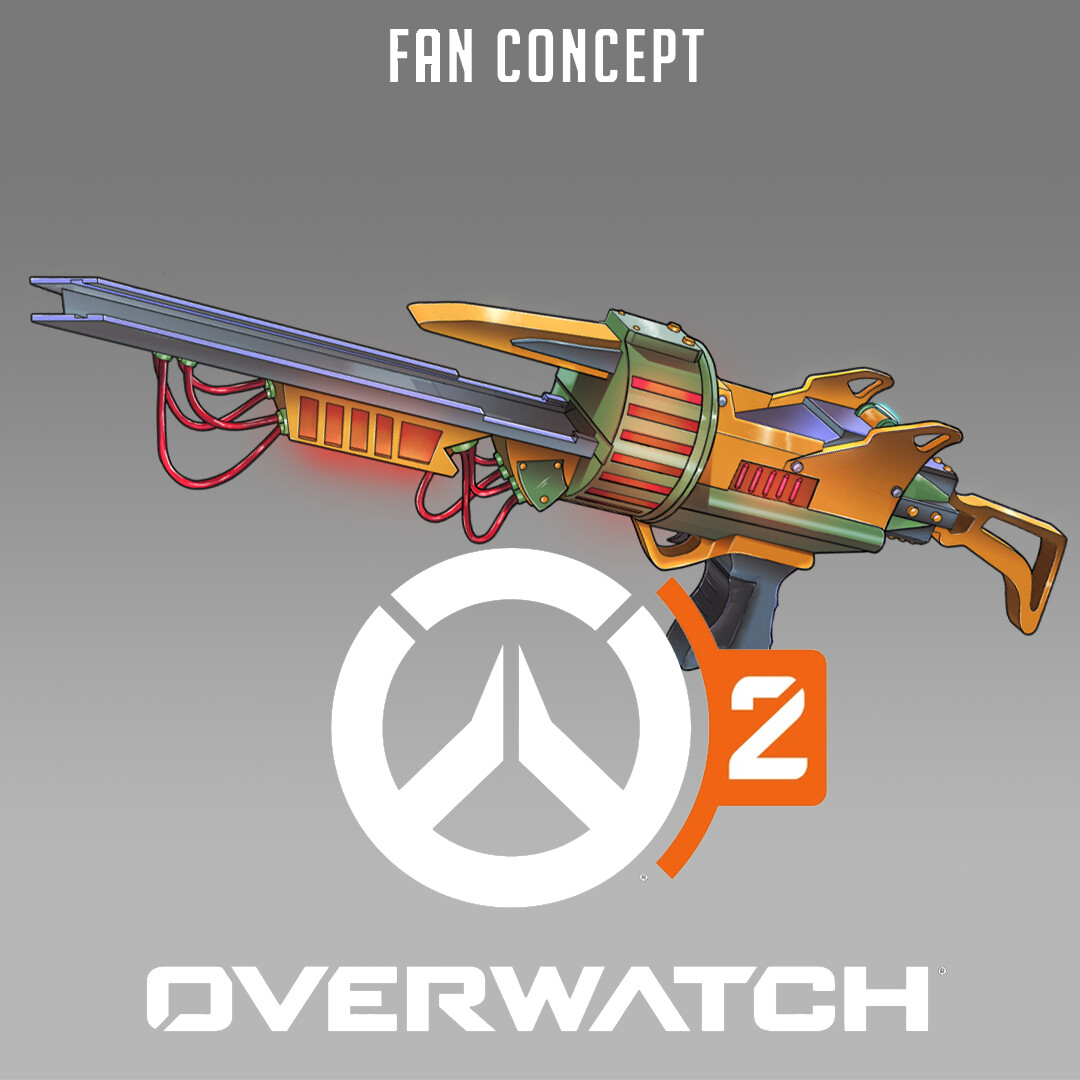 ArtStation - Fan Art Overwatch - Weapon Concept