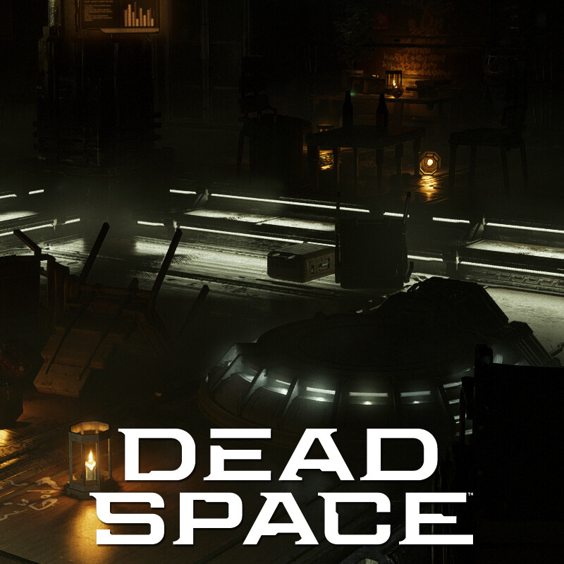 ArtStation - Dead Space - Crew Deck