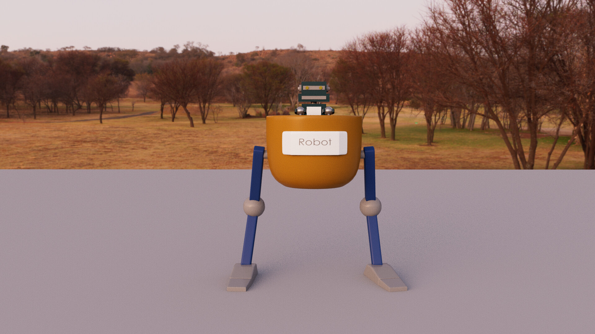 ArtStation - ETSU Robot Walk Cycle