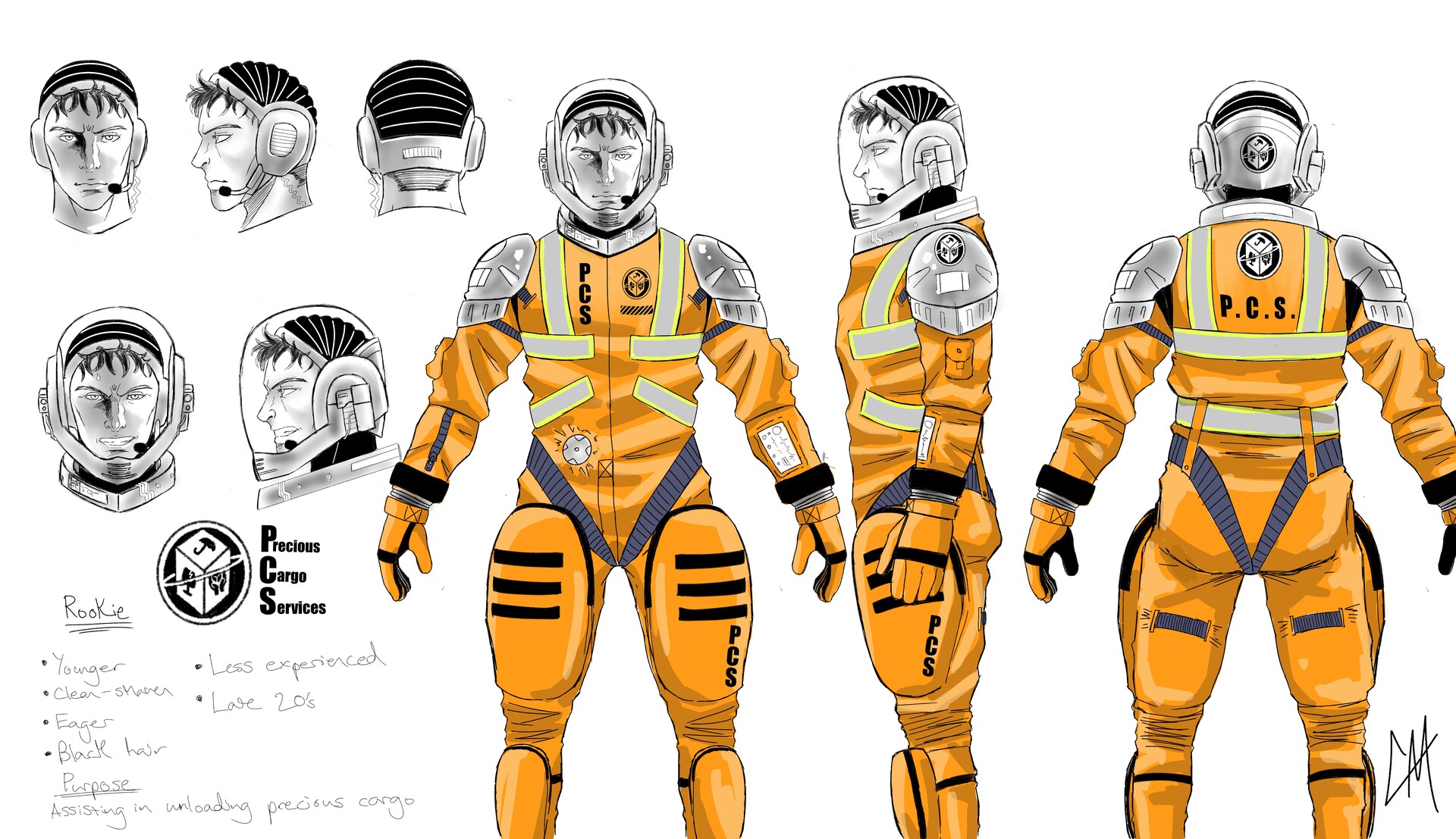 ArtStation - Precious Cargo "Rookie" concept