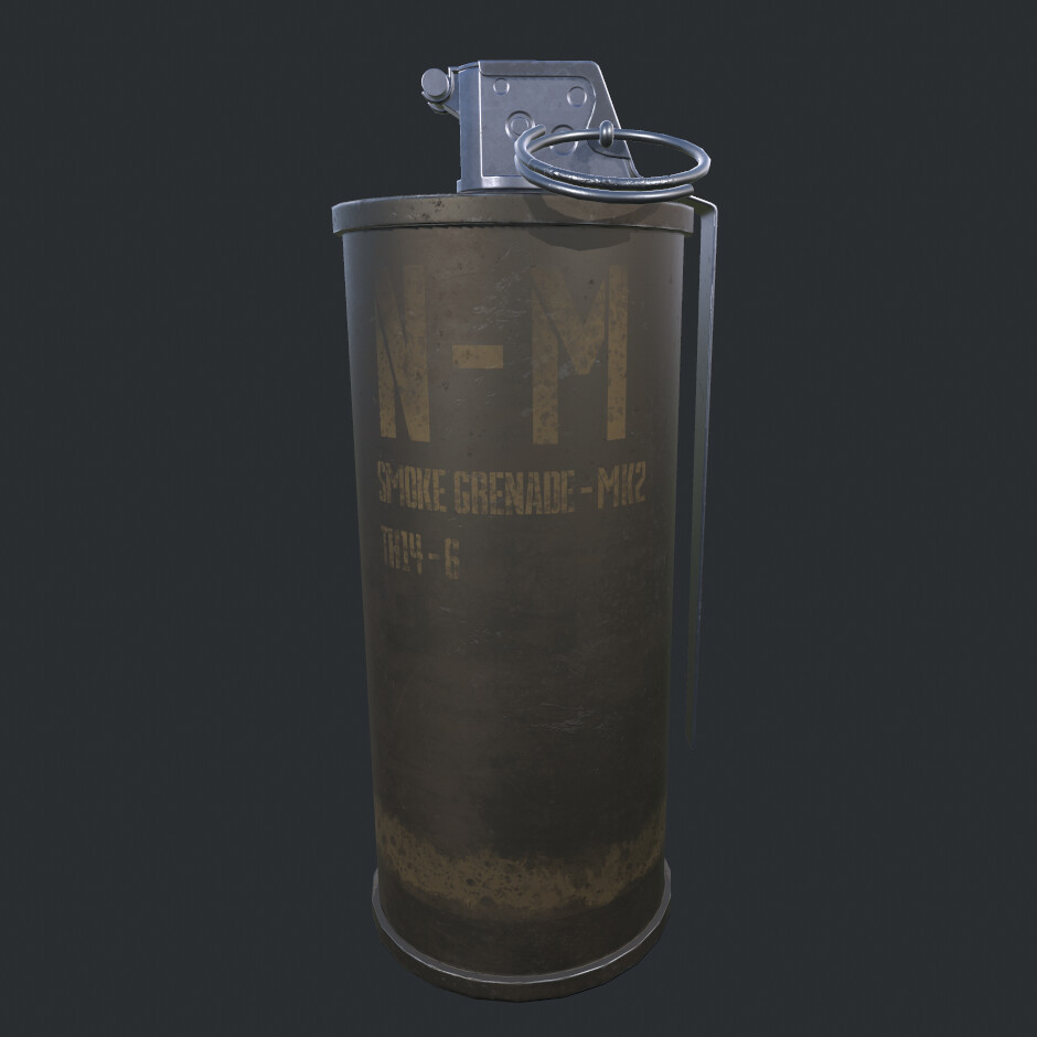 ArtStation - Smoke Grenade