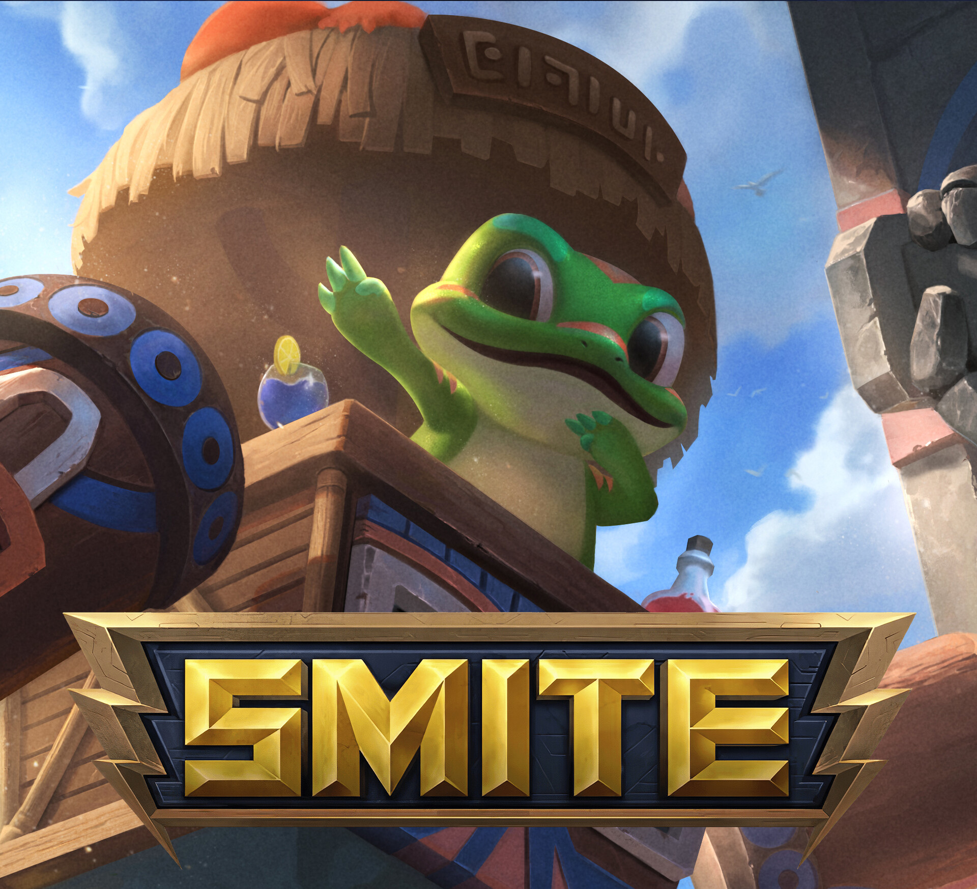 ArtStation - Smite - Gecko Tavern Cabrakan