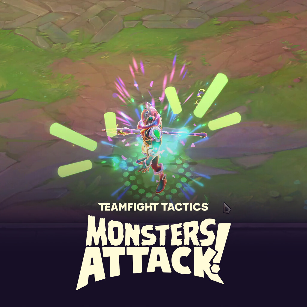 ArtStation - Team Fight Tactics: Monsters Attack - Mascot VFX