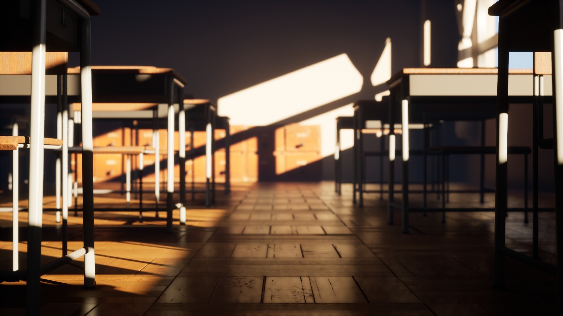 ArtStation - Classroom Environment