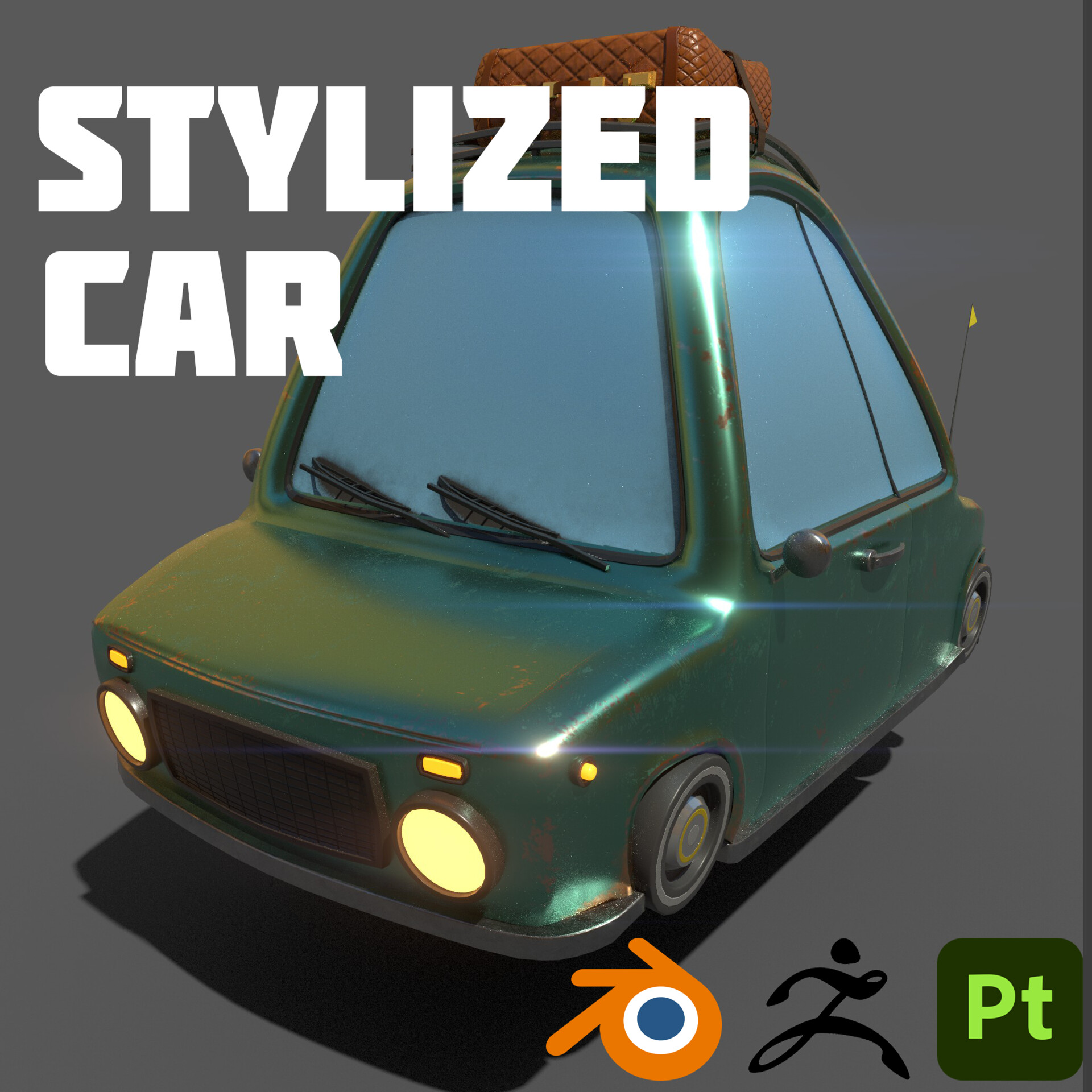 ArtStation - Stylized Car