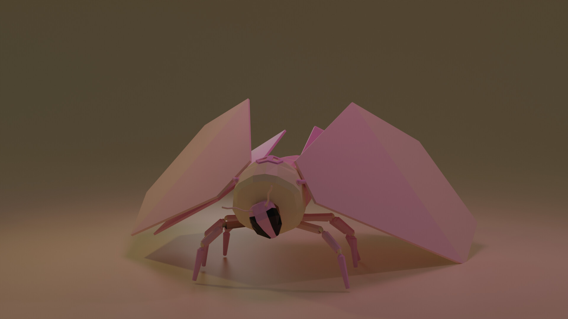 ArtStation - Moth Bot IK rigging and animation