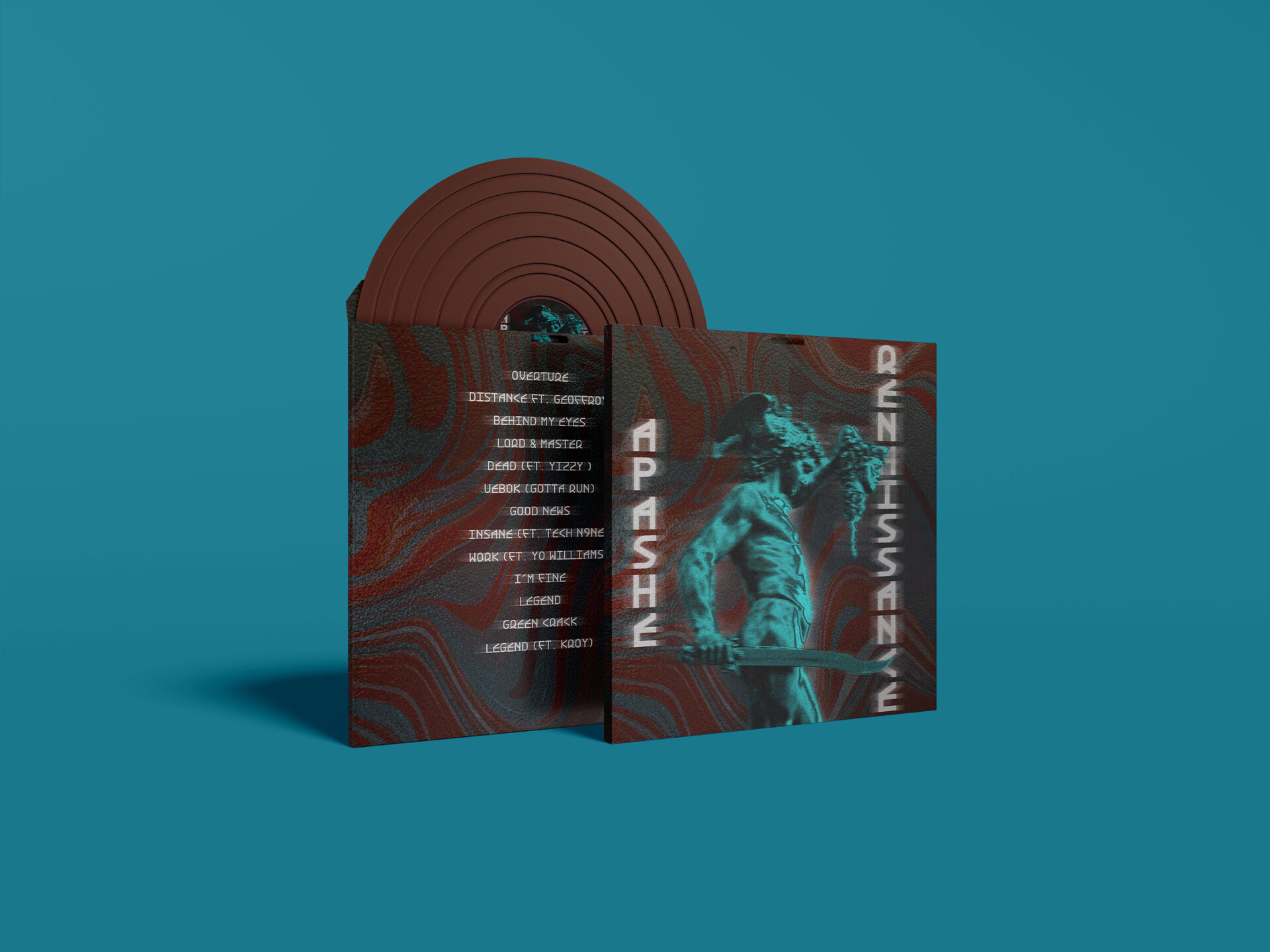 ArtStation - APASHE - RENAISSANCE l Album Cover Design