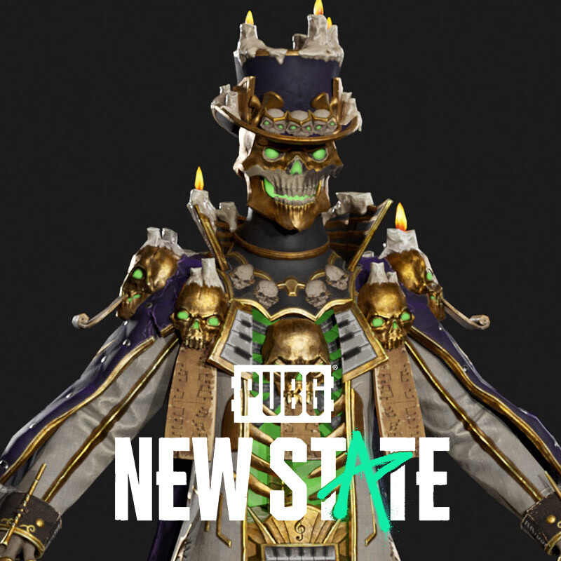 ArtStation - PUBG New State - Halloween Skeleton Conductor Lv2