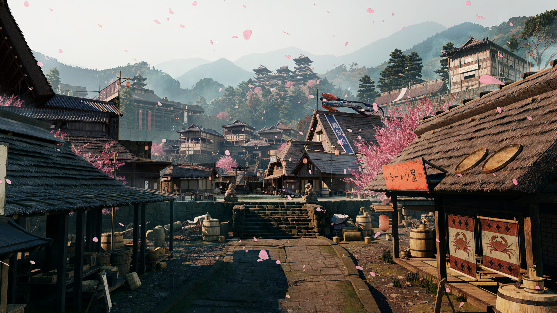 KitBash3D - SHOGUN - 3D Asset Kit | Premium Assets for Movies & Video Games