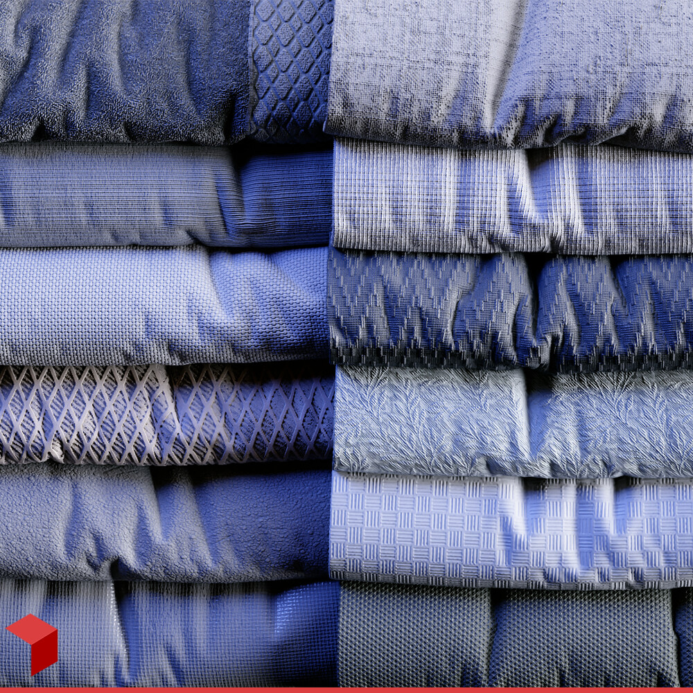 ArtStation - 40 Tile-able Fabric Pattern Vol 01