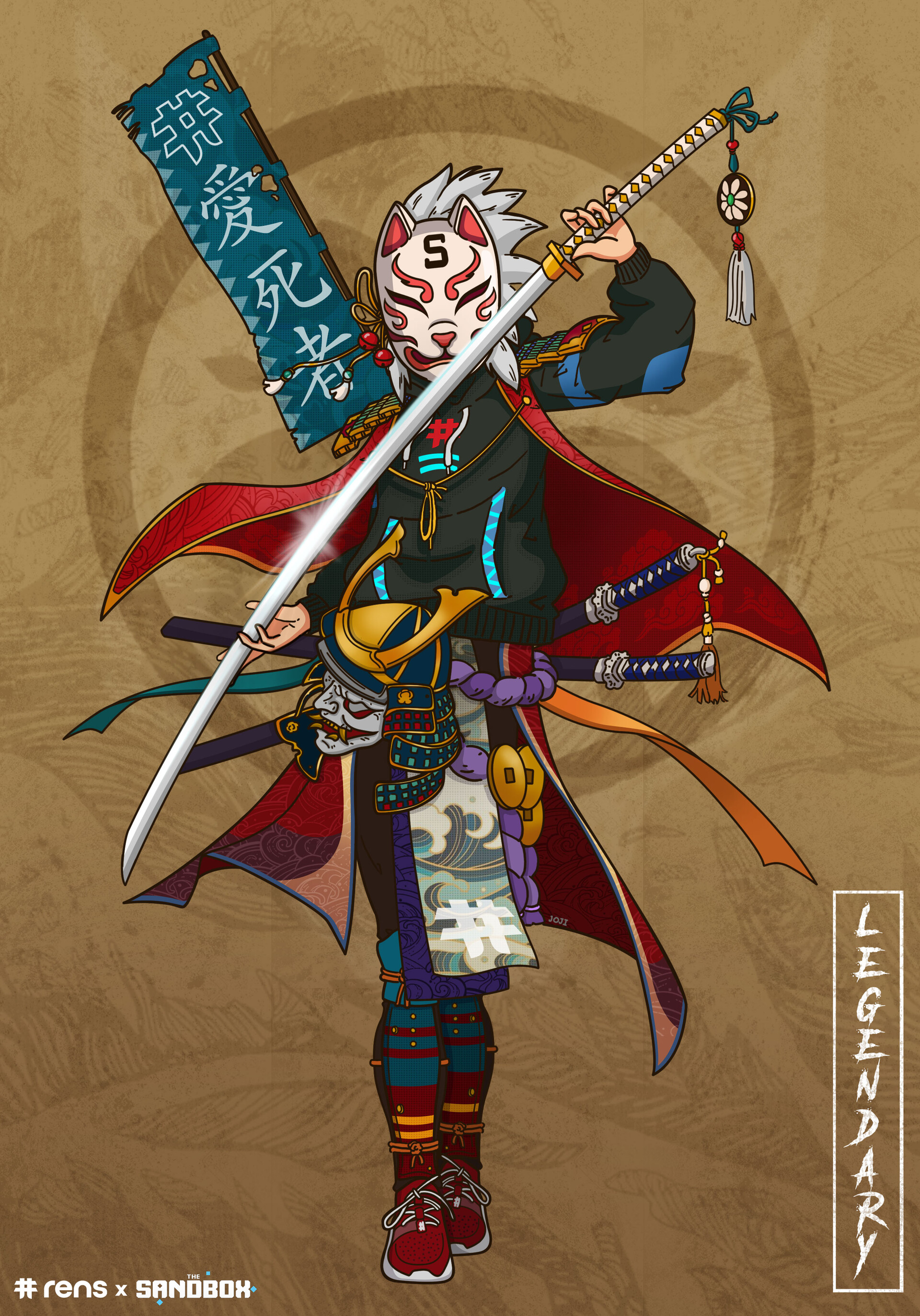 ArtStation - Rens x Sandbox - NFT Legendary art