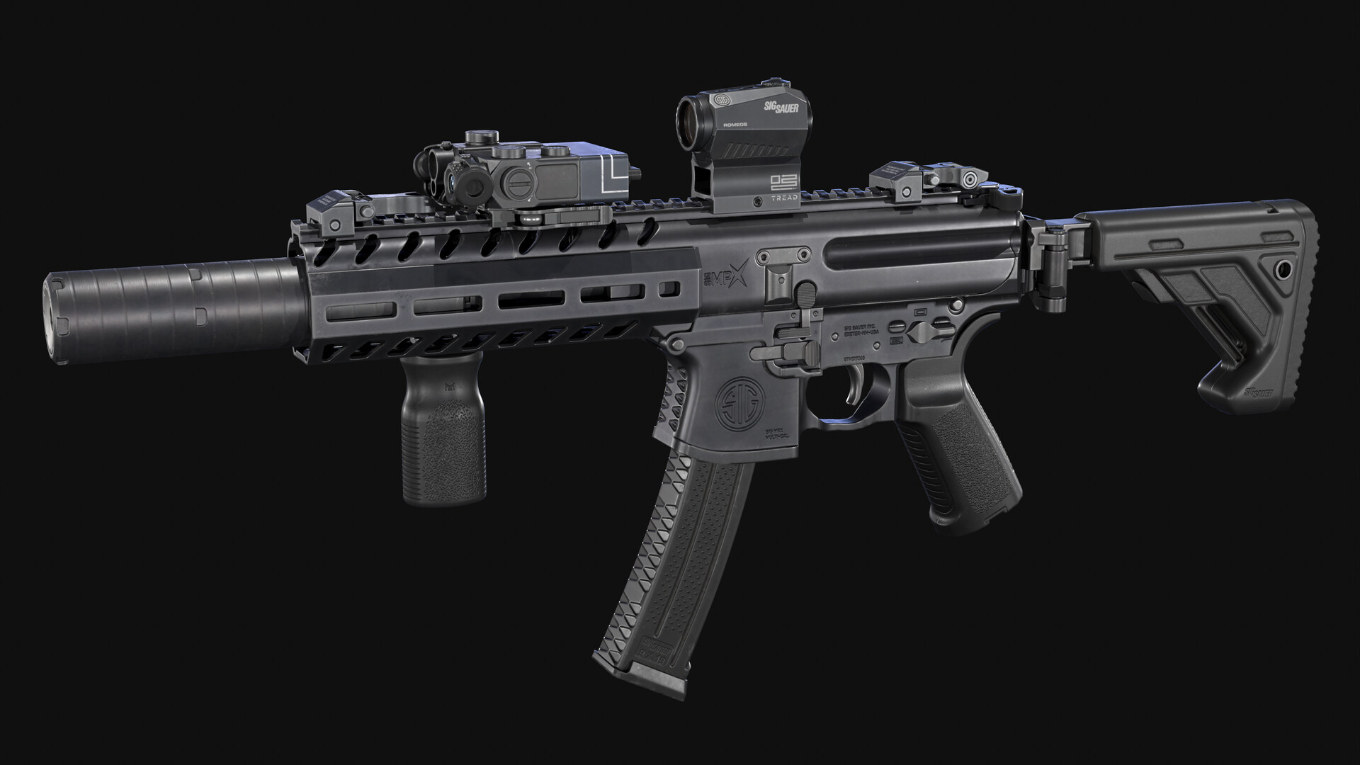 ArtStation - SIG Sauer MPX
