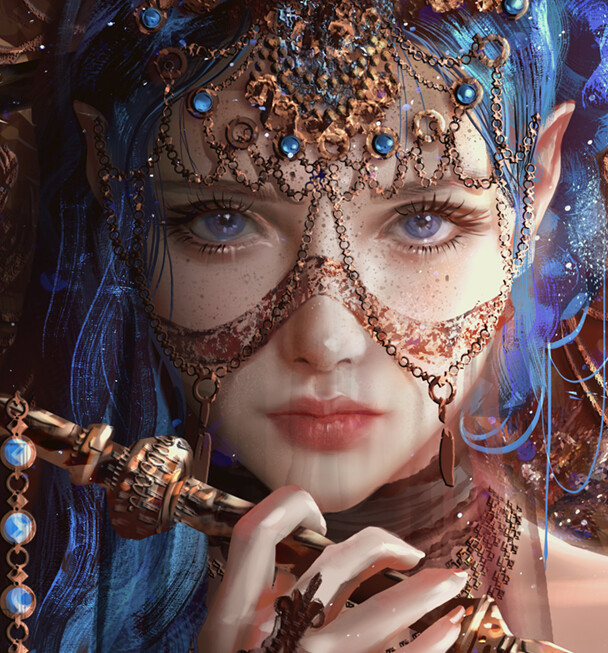 Erak note - hair pin.