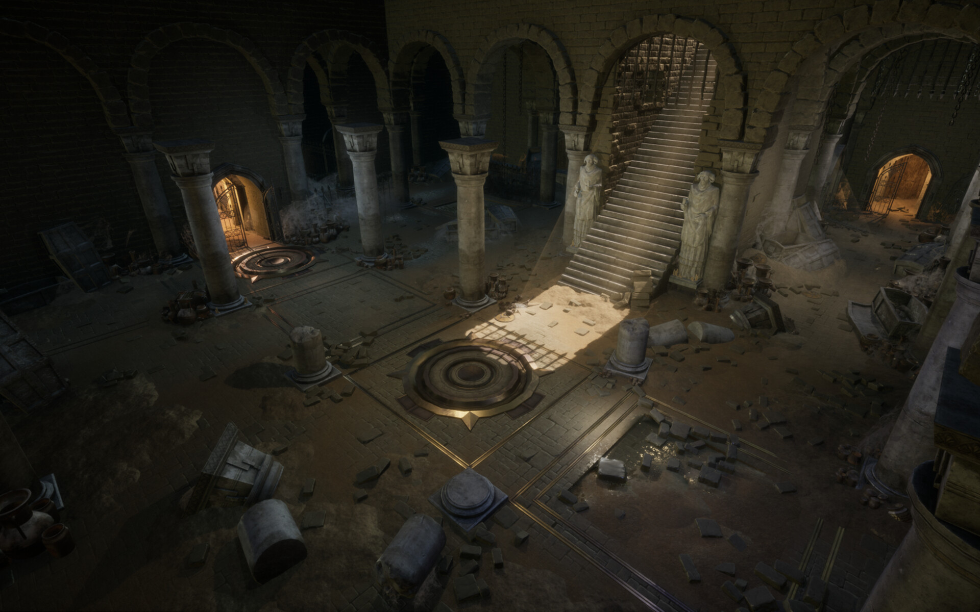 ArtStation - Tomb Crypt 3D Modeling