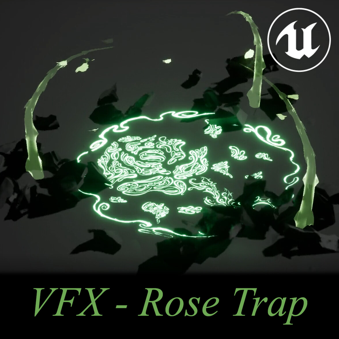 ArtStation - VFX - Rose Trap