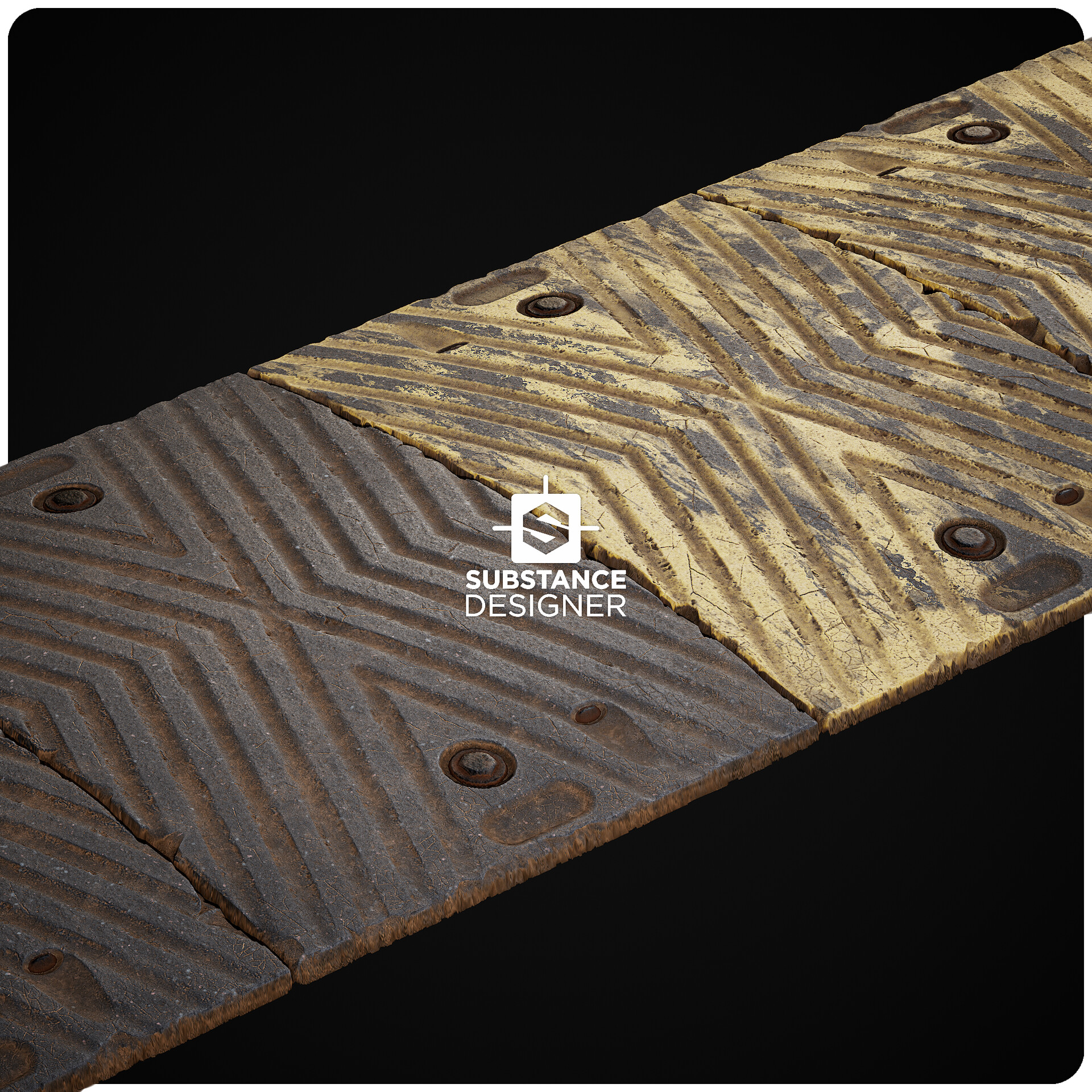 ArtStation - Speed Bump Material