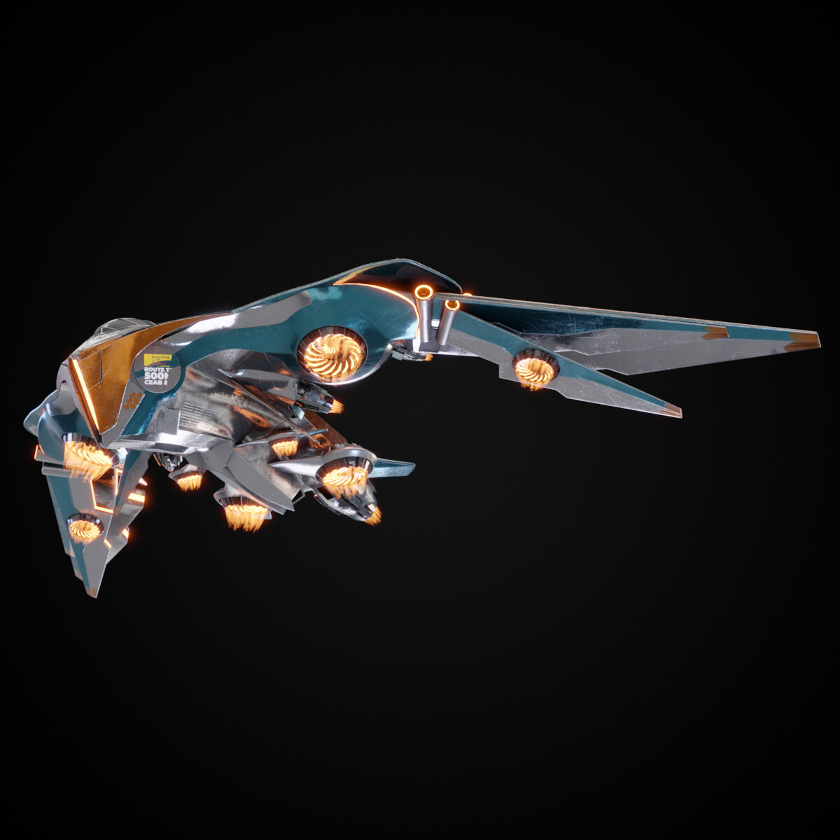 ArtStation - milan ship from Guardians of the galaxy improved